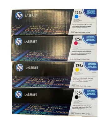Original Toner HP Color Laserjet CP1215 CP1515n CM1312 MFP/125A CB540A ...