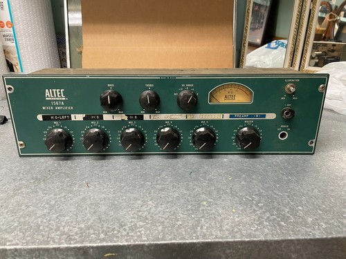 Altec 1567A Tube MIxer - for Parts or Restoration | eBay