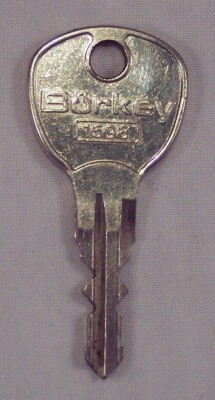 Borkey #1598 Steel Double-Bitted Ignition Key For Mercedes Benz Made In ...