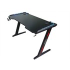 LED Gaming Desk Black Gaming Racing Computer Workstation Home office ...