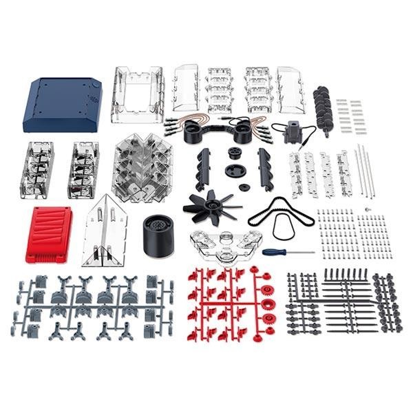 V8 Engine Model Kit DIY Build Your Own V8 Engine Working Model STEM ...