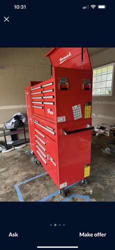 Homak H2PRO Series 41-Inch 6-Drawer with 2-Drawer Compartment Roller ...