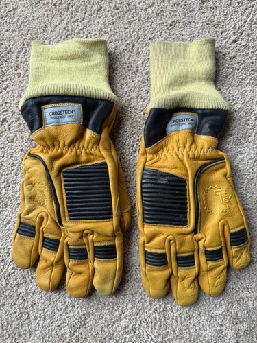LIONS FIREFIGHTING GLOVES 3DX26 SIZE LARGE L FIRE BUNKER GEAR | eBay