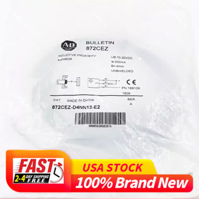 New Sealed Allen-Bradley Fast Ship 872CEZ-D4NN12-E2 Sensor Proximity ...