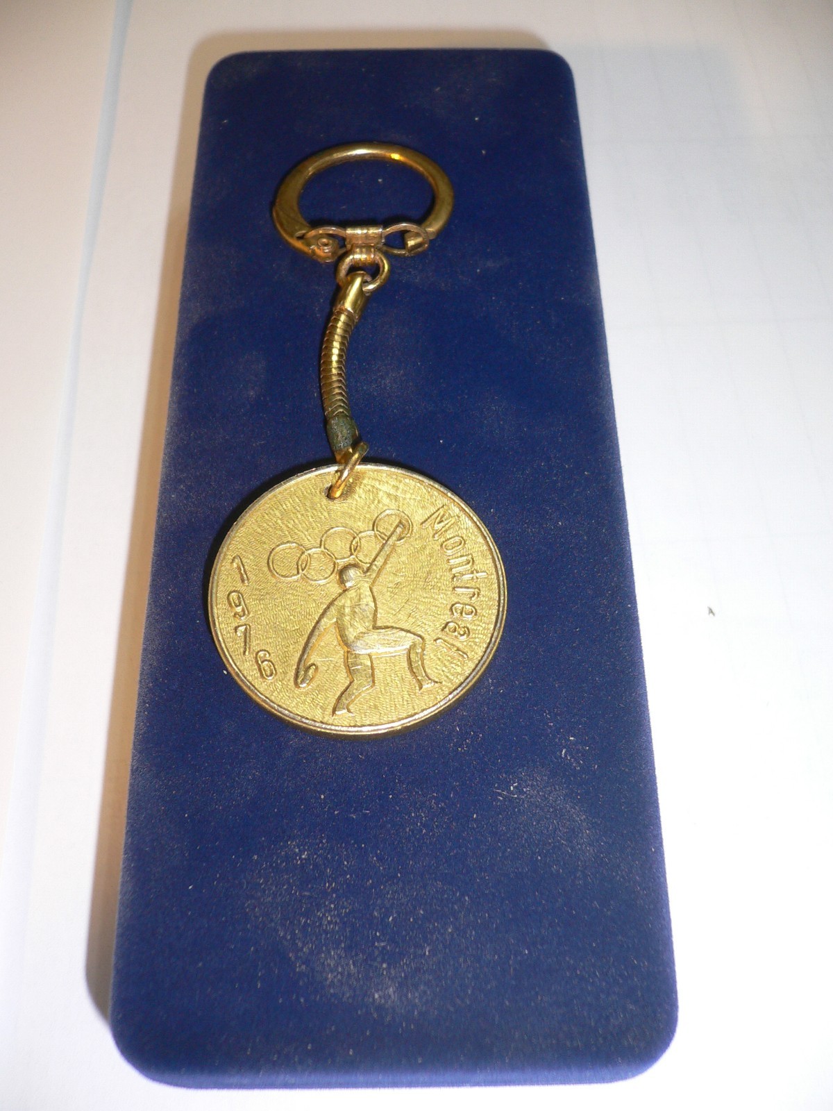 1976 OLYMPIC GAMES MONTREAL CANADA AMIK BEAVER MASCOT KEYCHAIN in ...