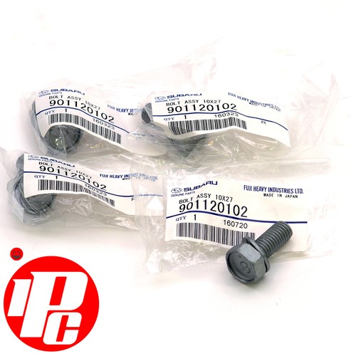 Genuine Subaru Brembo Rear Caliper Mounting Bolts x 4 For Impreza ...