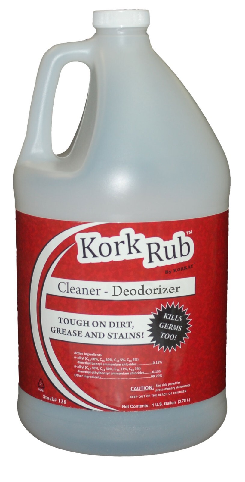 238 Korkay Kork Rub Cleaner Deodorizer - 1 Gallon bottle | eBay