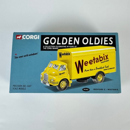 Corgi Golden Oldies 1/50 19302 Bedford S Weetabix delivery van boxed ...