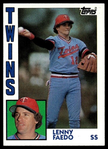 1984 Topps #84 Lenny Faedo - Minnesota Twins | eBay
