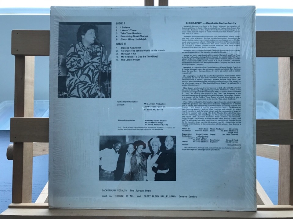 MARABETH GENTRY SINGS FROM THE HEART TO THE HEART WHEN SINGERS MEET MG1 ...