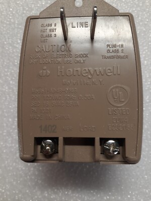 Honeywell AD48-0148 Power SUPPLY Transformer120VAC .30A 5VAC 25VA PART ...