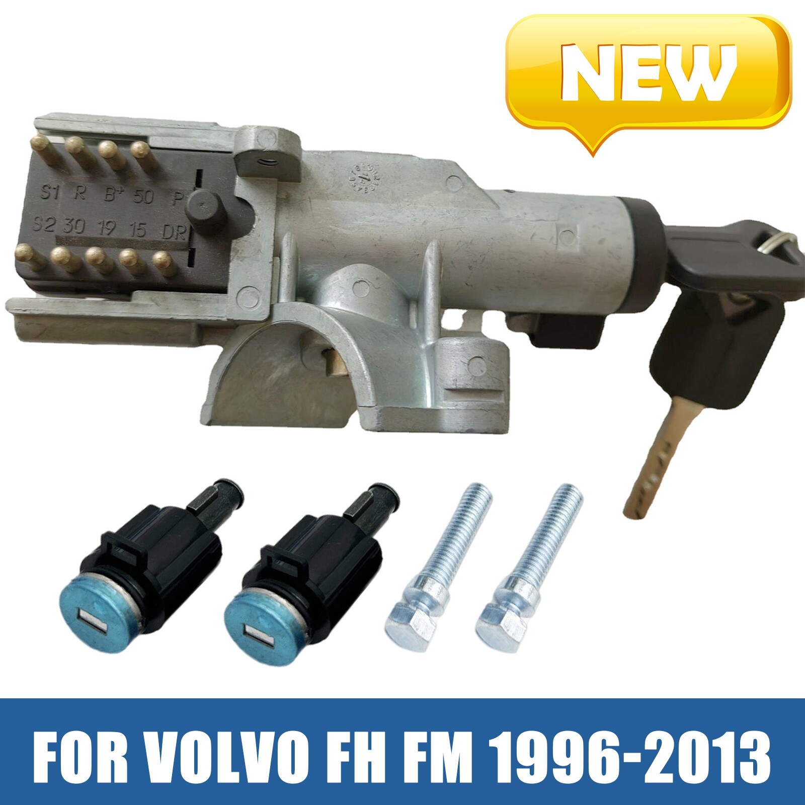 For VOLVO FH FM 1996-2013 IGNITION STEERING LOCK ASSEMBLY 20398484 ...