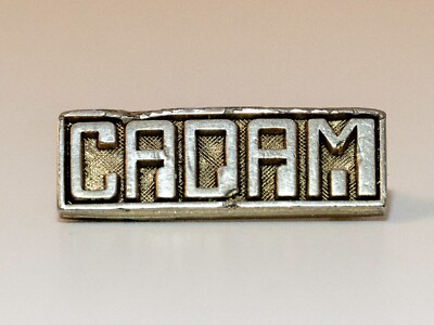 Vintage CADAM Lapel Pin CAD Software | eBay
