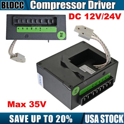 DONPER DC 12V 24V Compressor Driver DZL25 Start Unit for SECOP BD35F ...