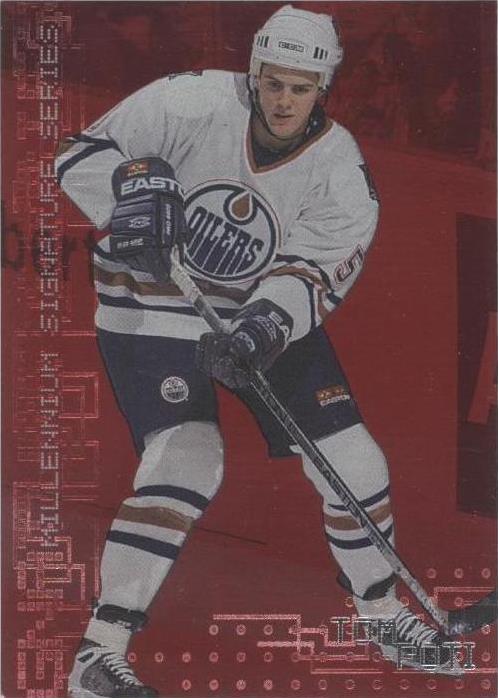 1999-00 In the Game Be A Player Millennium Signature Series - Tom Poti ...