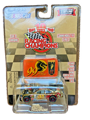 RACING CHAMPIONS 1/64 1999 NASCAR JEFF BURTON #99 BRUCE LEE 1 / 9999 ...