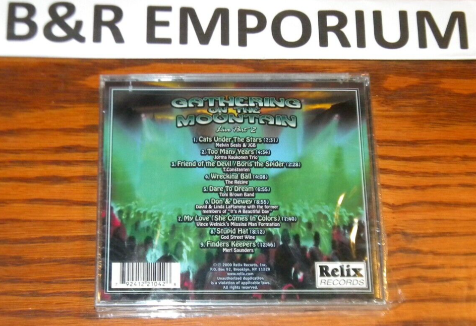 Gathering on the Mountain Live Part 2 - (2000 Relix RRCD2104) - New ...
