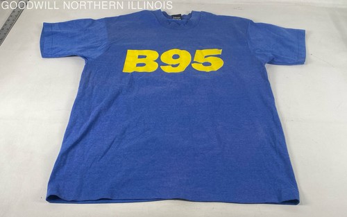 Women's Vintage Blue B95 Fresno, CA Hip Hop Radio Station T-shirt Size ...