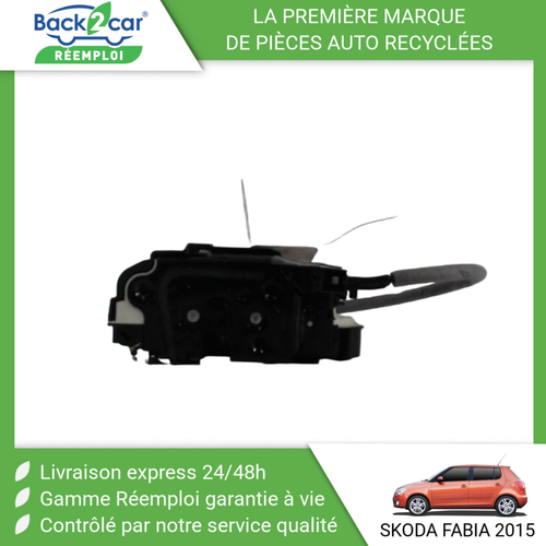 🏆 SYSTEME CONDAMNATION AVANT DROIT SKODA FABIA 2007- 5N1837016M 🌱 | eBay