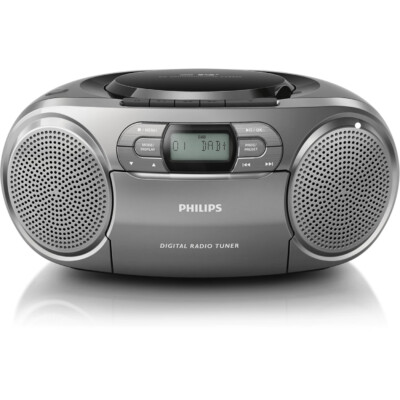 Philips AZB600/12 Portable Stereo System Digital 2W, Fast Backward ...