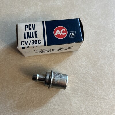NOS 1963-72 Chevy Corvette Camaro SS 396 427 454 PCV Valve AC CV 736C ...