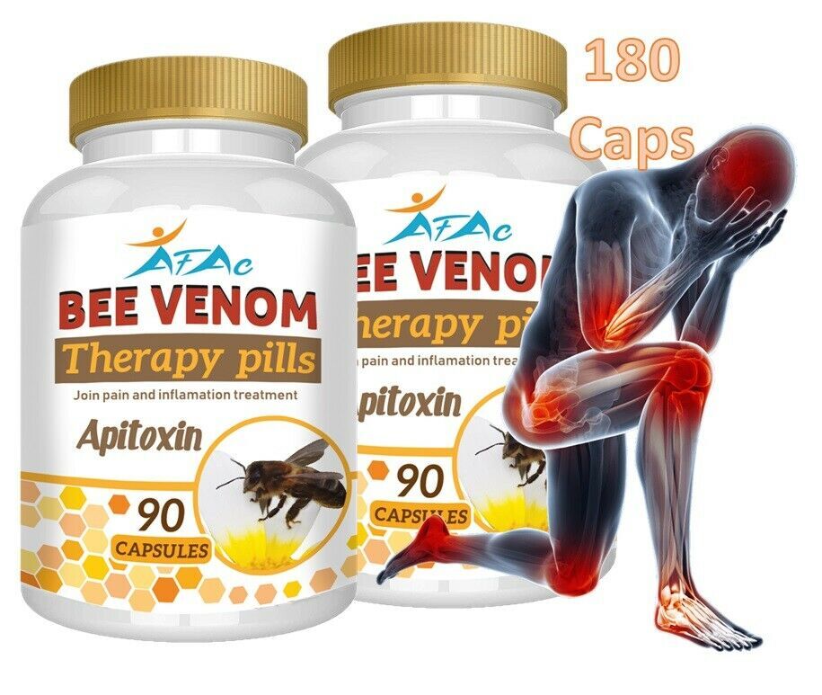 2X NATURAL BEE Venom Arthritis Pain Extract Anti-inflamatory Extract ...