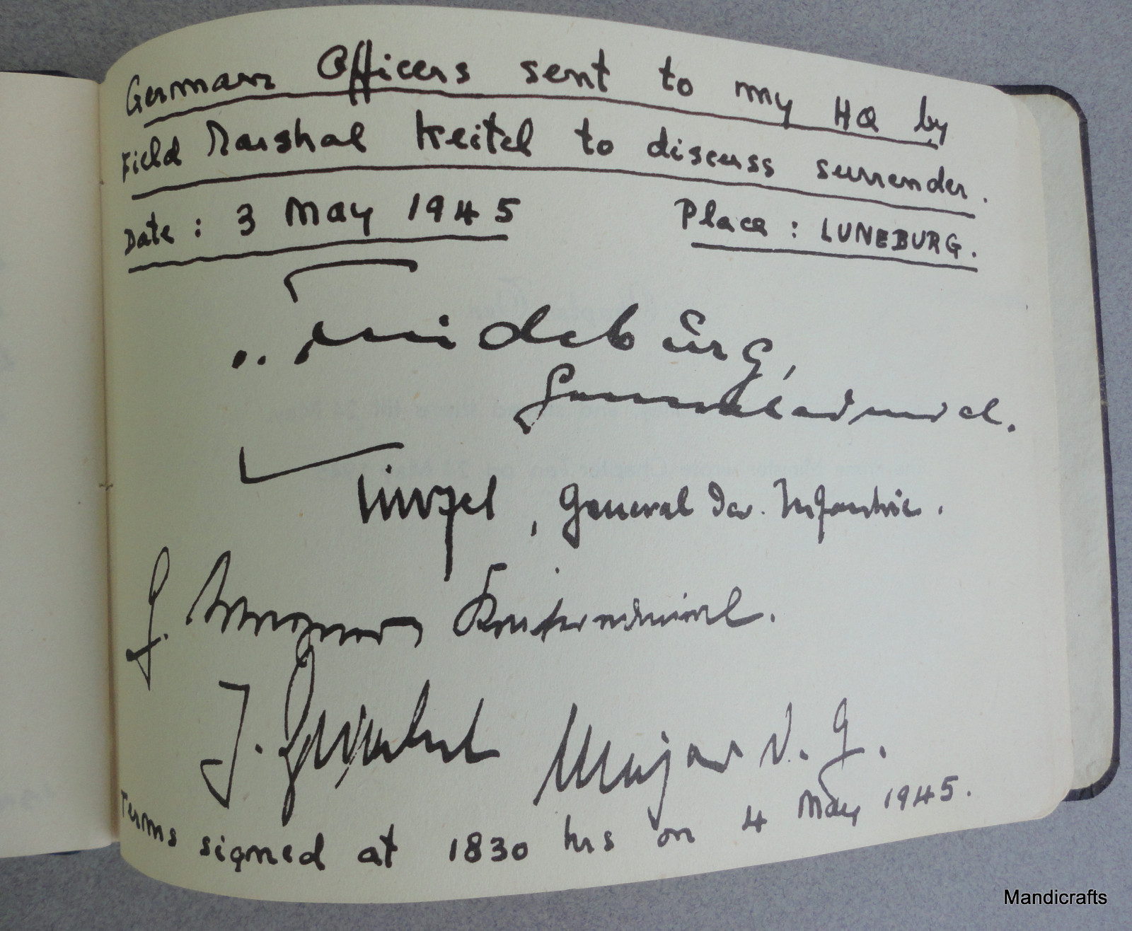 Book Ten Chapters 1942 -45 Montgomery Field Marshall UK Military Diary ...