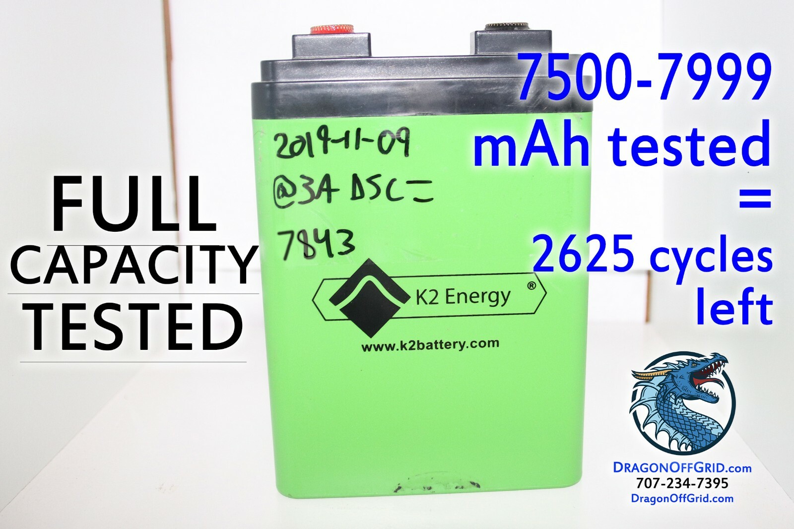 24V Lithium Battery w BMS K2 Energy K2B24V10EB LiFePO4 245Wh, eBike ...