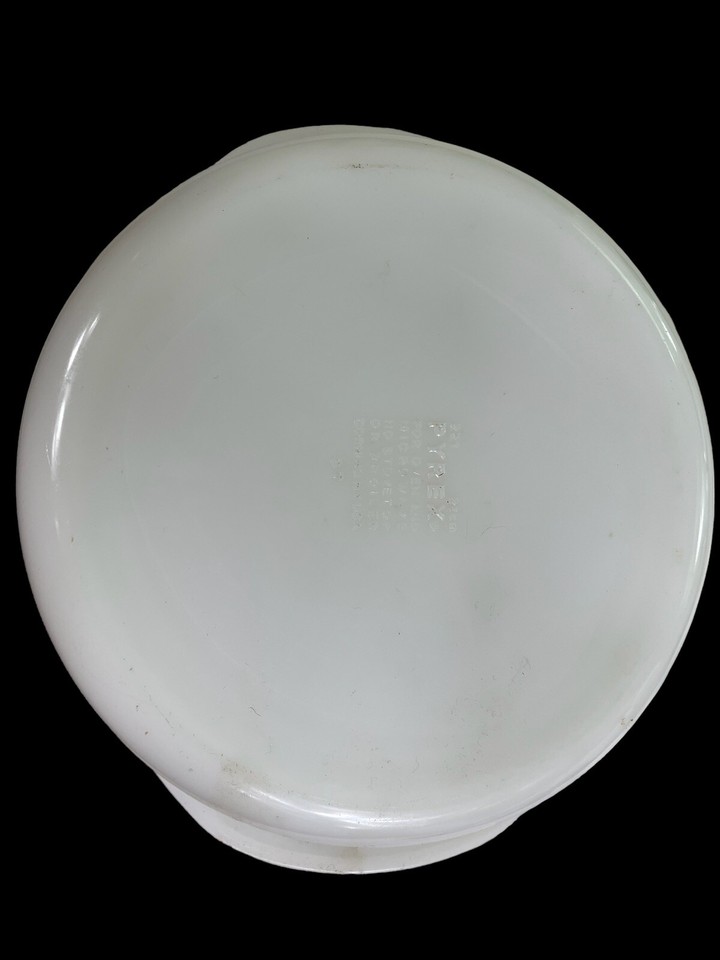PYREX 221 WHITE GLASS BAKING DISH | eBay