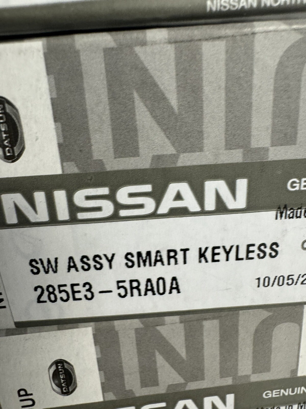 NEW OEM Genuine Nissan Smart Keyl 2018-2021 Kicks Rogue 285E3-5RA0A | eBay