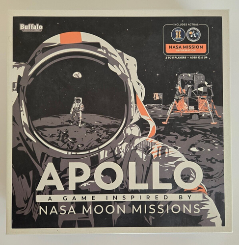Apollo: A Collaborative Game Inspired By Nasa Moon Missions Board Game ...