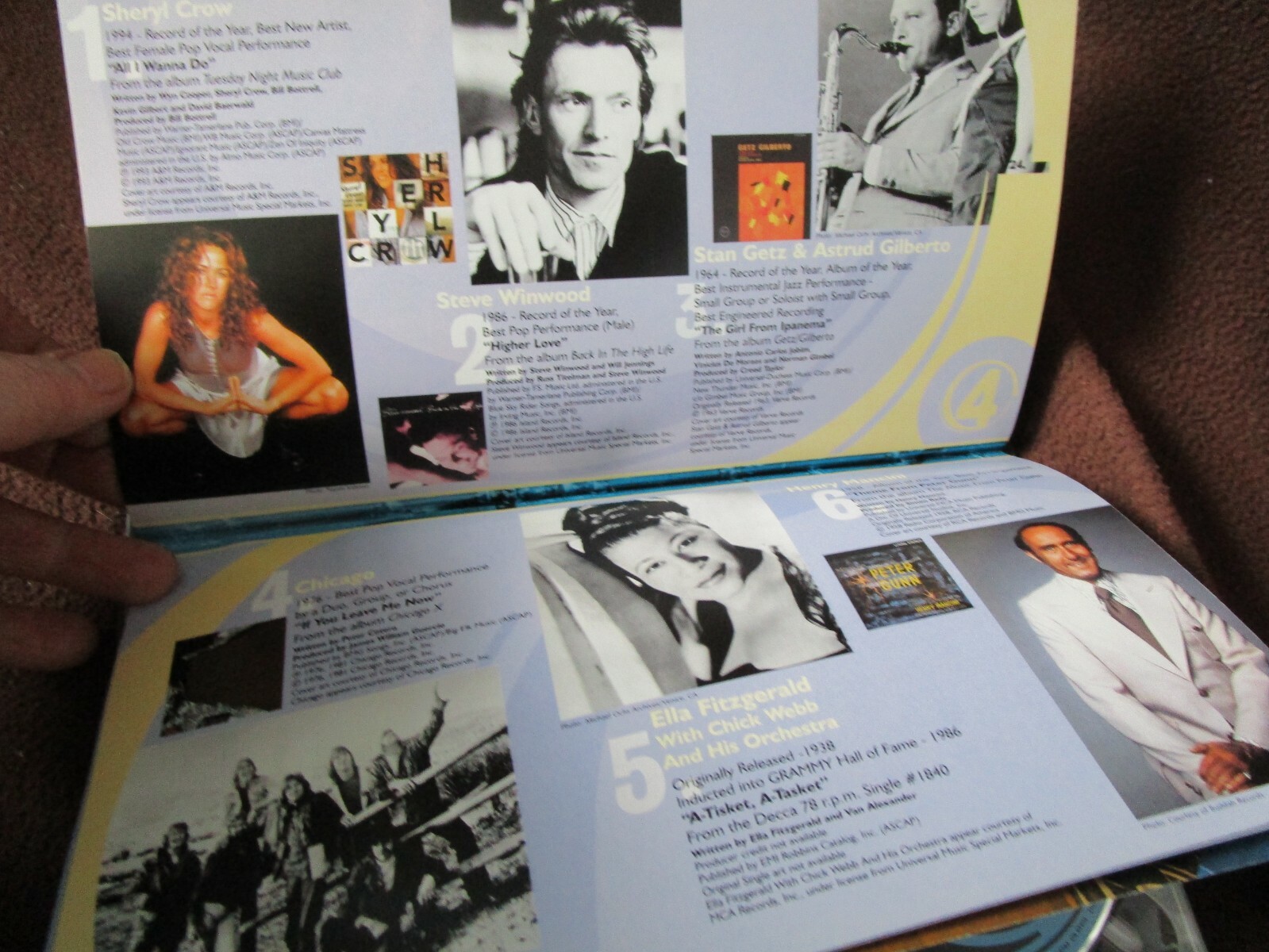 The Ultimate Grammy Box Various Columbia Legacy C4K 69783 4x CD ...