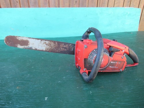 Vintage HOMELITE V 200 Chainsaw Chain Saw with 15" Bar | eBay