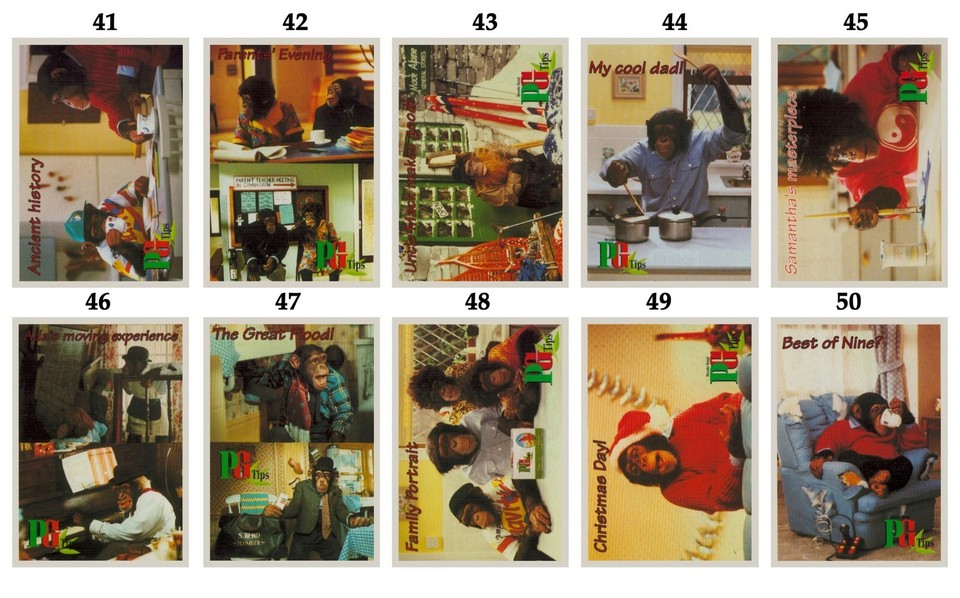 BB. Set of 50 card. B51: 'The Secret Diary of Kevin Tipps'. ( View 12 ...