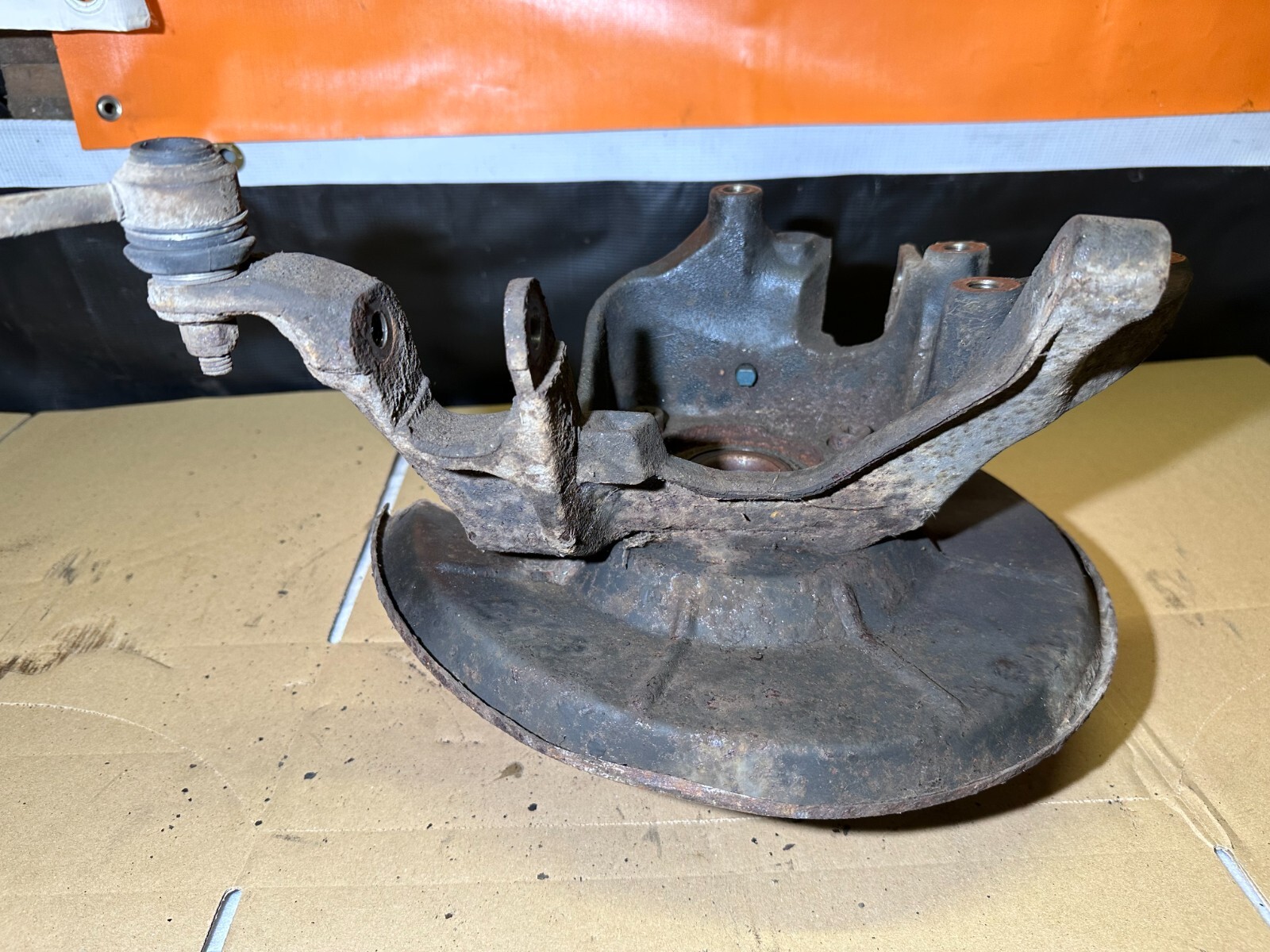 2010 FORD KUGA TDCI HUB KNUCKLE REAR LEFT NSR WHEEL BEARING 4X4 2006 ...