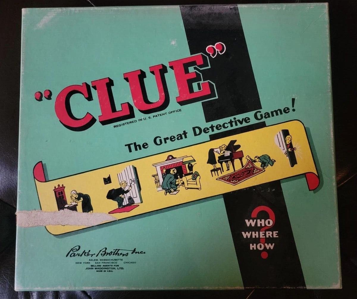 Clue Board Game Box