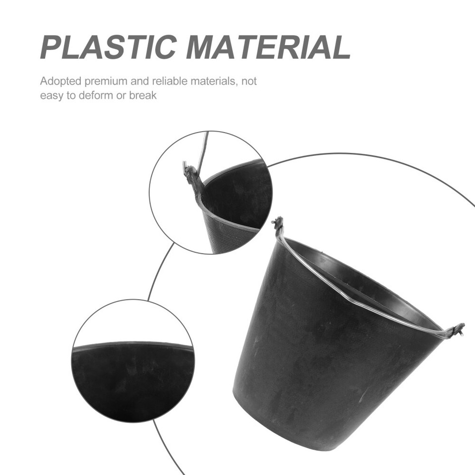 Outdoor Builders Bucket Cement Bucket Bucket Heavy Duty Storage ...