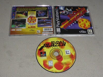 PLAYSTATION PS1 GAME BALL BLAZER CHAMPIONS W CASE & MANUAL COMPLETE | eBay