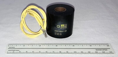 New Asco Red-Hat 222-184-1 D Solenoid Valve Coil - Nice - Free Shipping ...