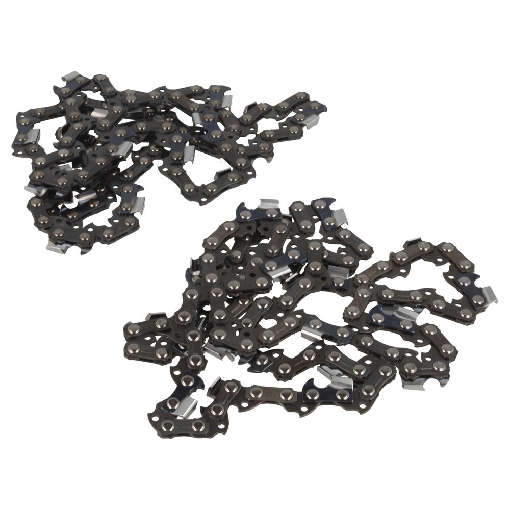Chainsaw Chain Pack Of 2 3/8 Pitch 043 or 1.1mm Gauge 50 Drive link DL ...