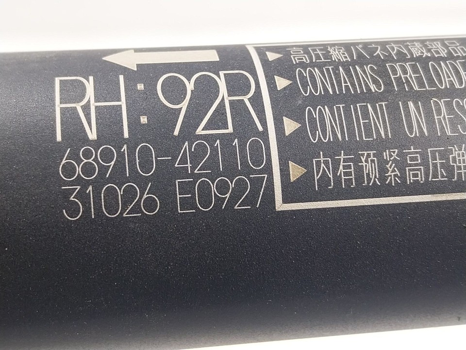 6891042060 STOSSDÄMPFER FÜR KOFFERRAUM / TÜR HECKKLAPPENDÄMPFER ...