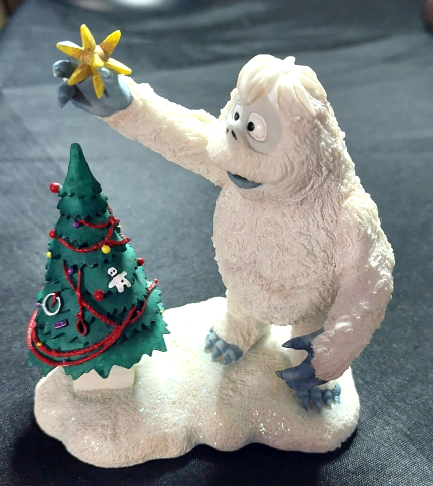 Vtg 2000 RUDOLPH Enesco Misfit Bumble Snowman Christmas Tree Figurine ...