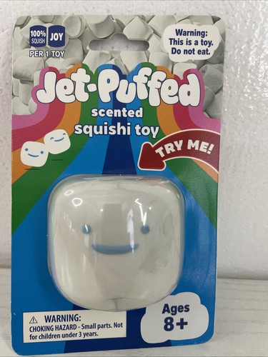 JET PUFFED MARSHMALLOW SCENTED Squishi Viral TikTok Toy Squishy | eBay