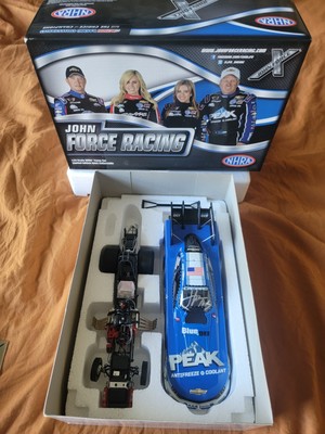 John Force autographed 2015 Peak Chevy Funny Car 1/24 NHRA Diecast | eBay