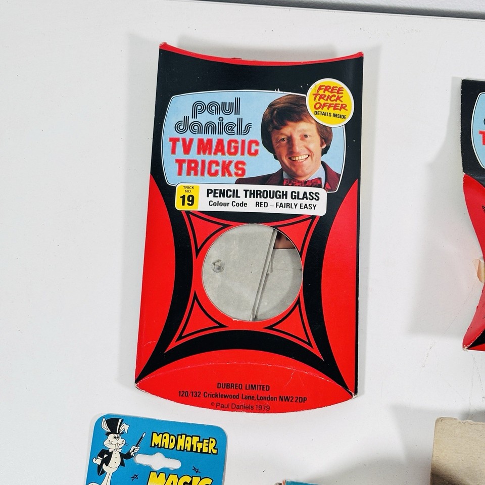 Magic Tricks Job Lot Bundle Vintage 1970s/80s Paul Daniel’s Trick ...