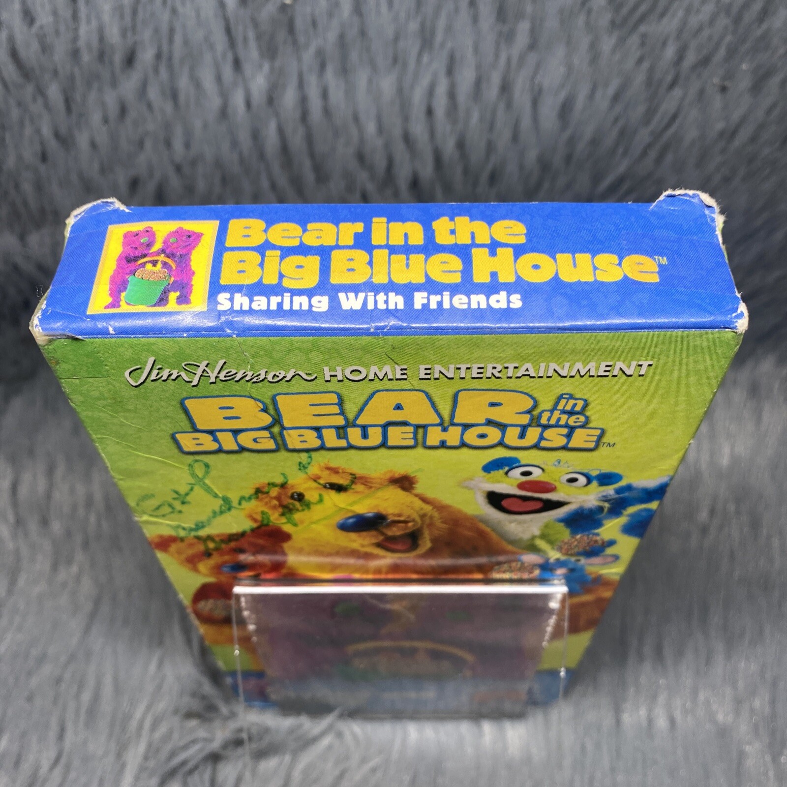 Bear In The Big Blue House Sharing With Friends VHS 2001 Jim Henson ...