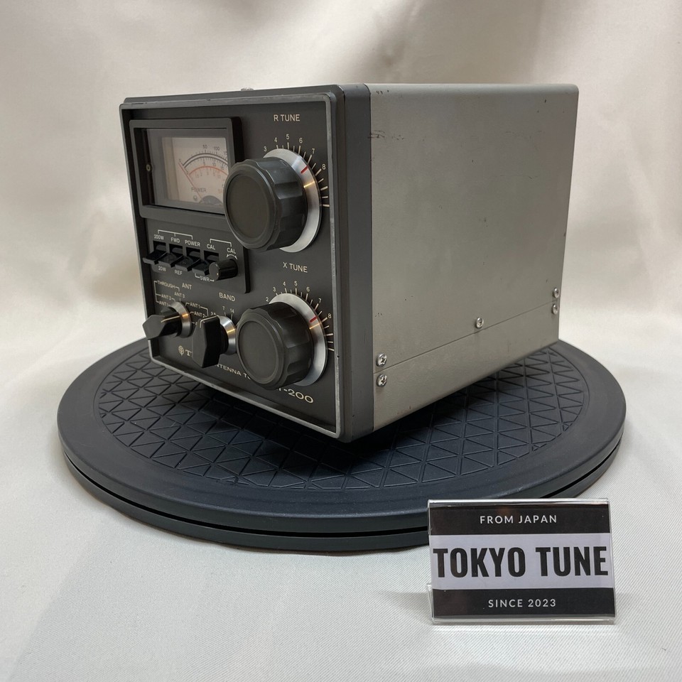 Kenwood TRIO AT-200 Ham Radio Antenna Tuner HF 1.8～28MHz 200W Working ...