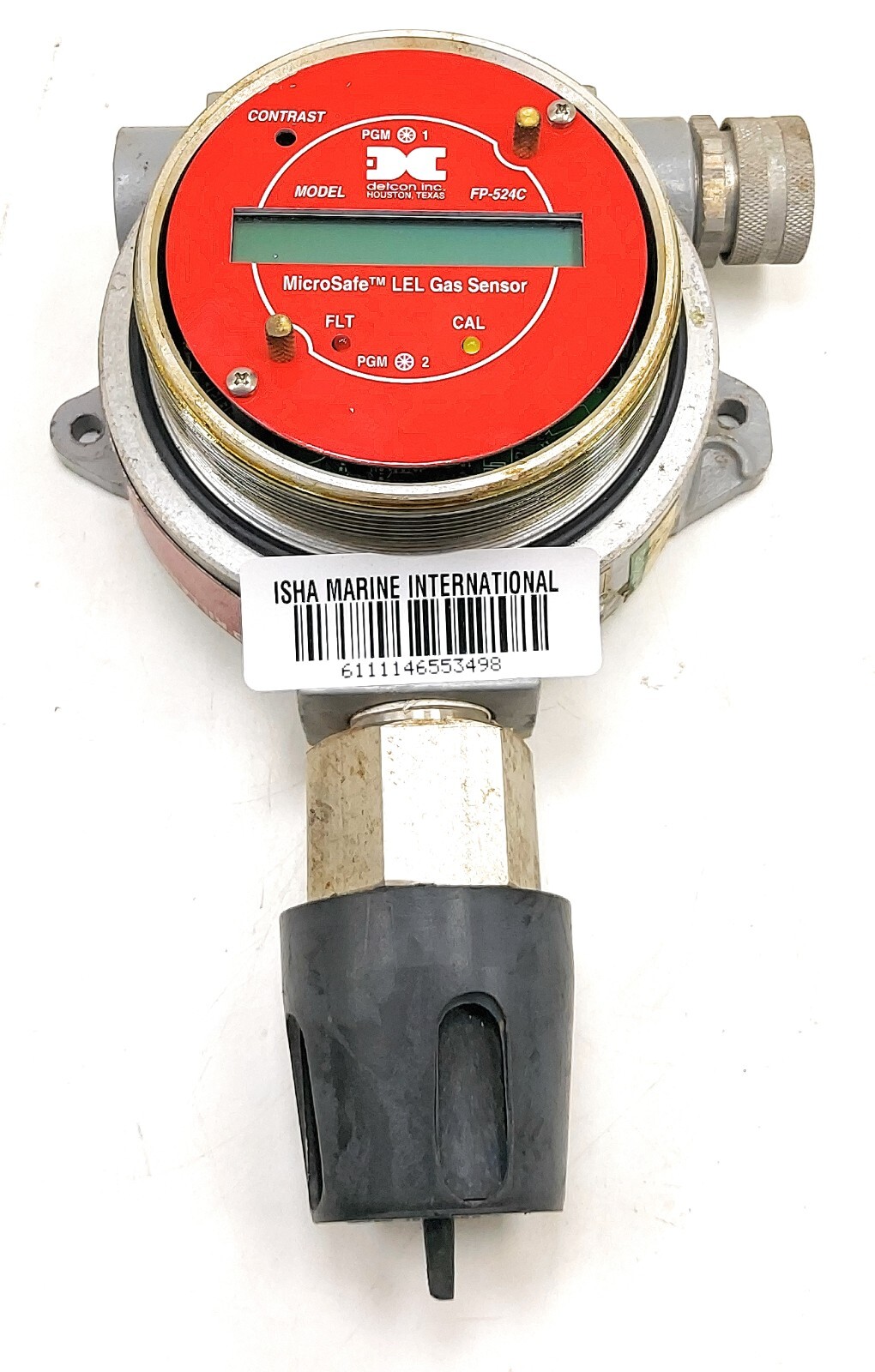 DETCON INC FP-524C MICROSAFE LEL GAS SENSOR CBM4 GAS DETECTOR FP524C | eBay