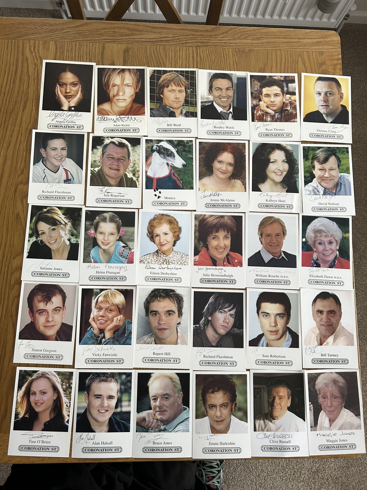 Coronation Street Autograph Collection - 95 Autographs | eBay UK