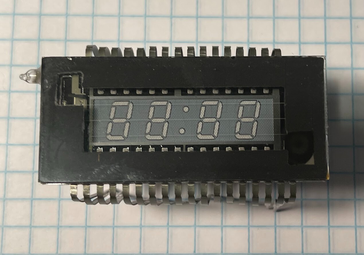 Futaba 4-BT-76Z Display 4 Digits 7 Segment VFD 18 Pin | eBay